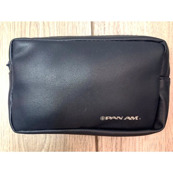 Pan Am | Other | Vintage Pan Am Airlines Amenity Kitsmall Navy Blue ...